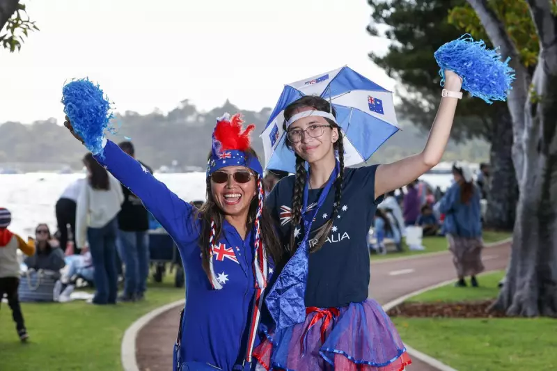 Perth's Australia Day Fireworks Draw Crowds Despite Cool Weather - The ...